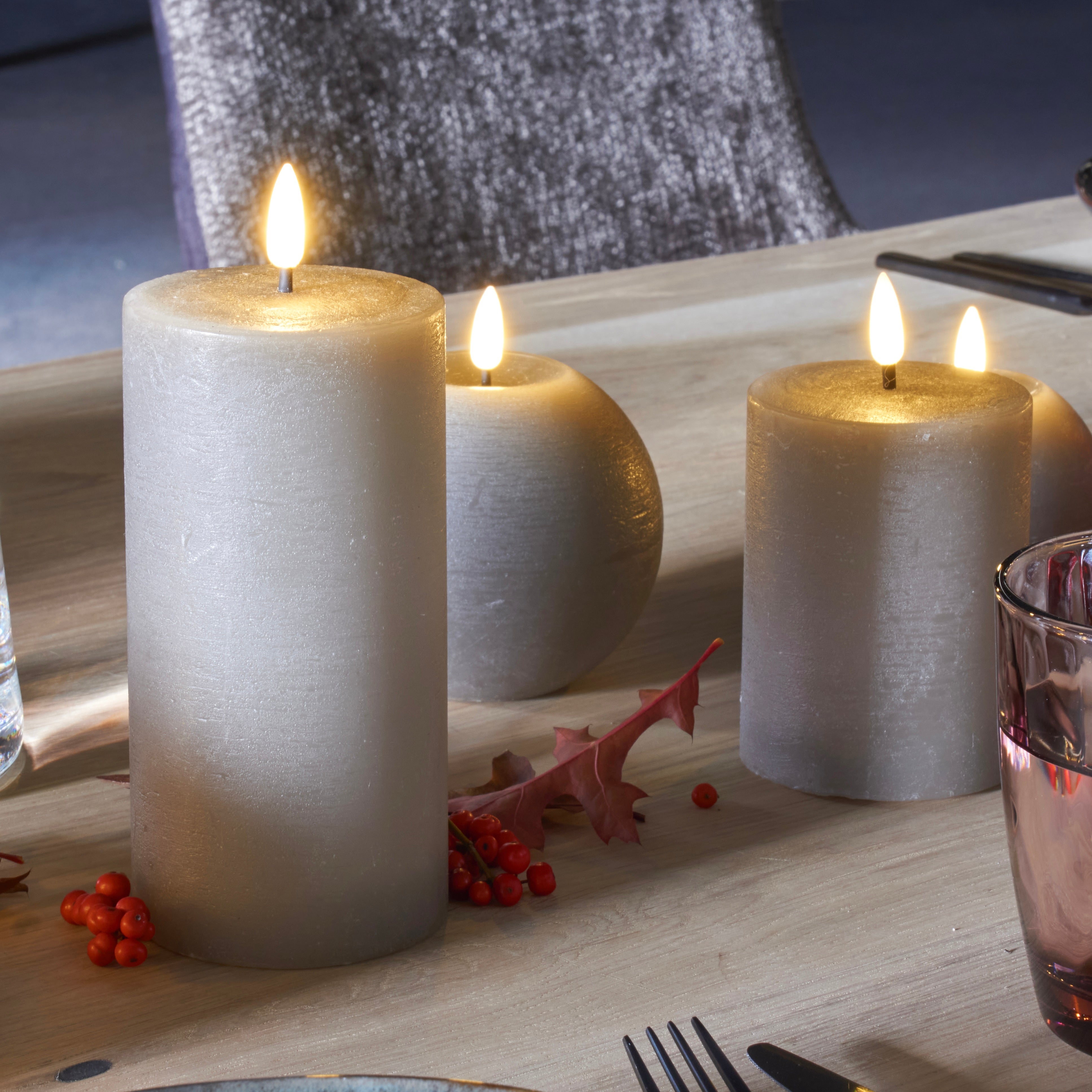 LED Kerzen - Echtwachs LED-Kerzen und Zubehör von Candela – Ein Stück ...